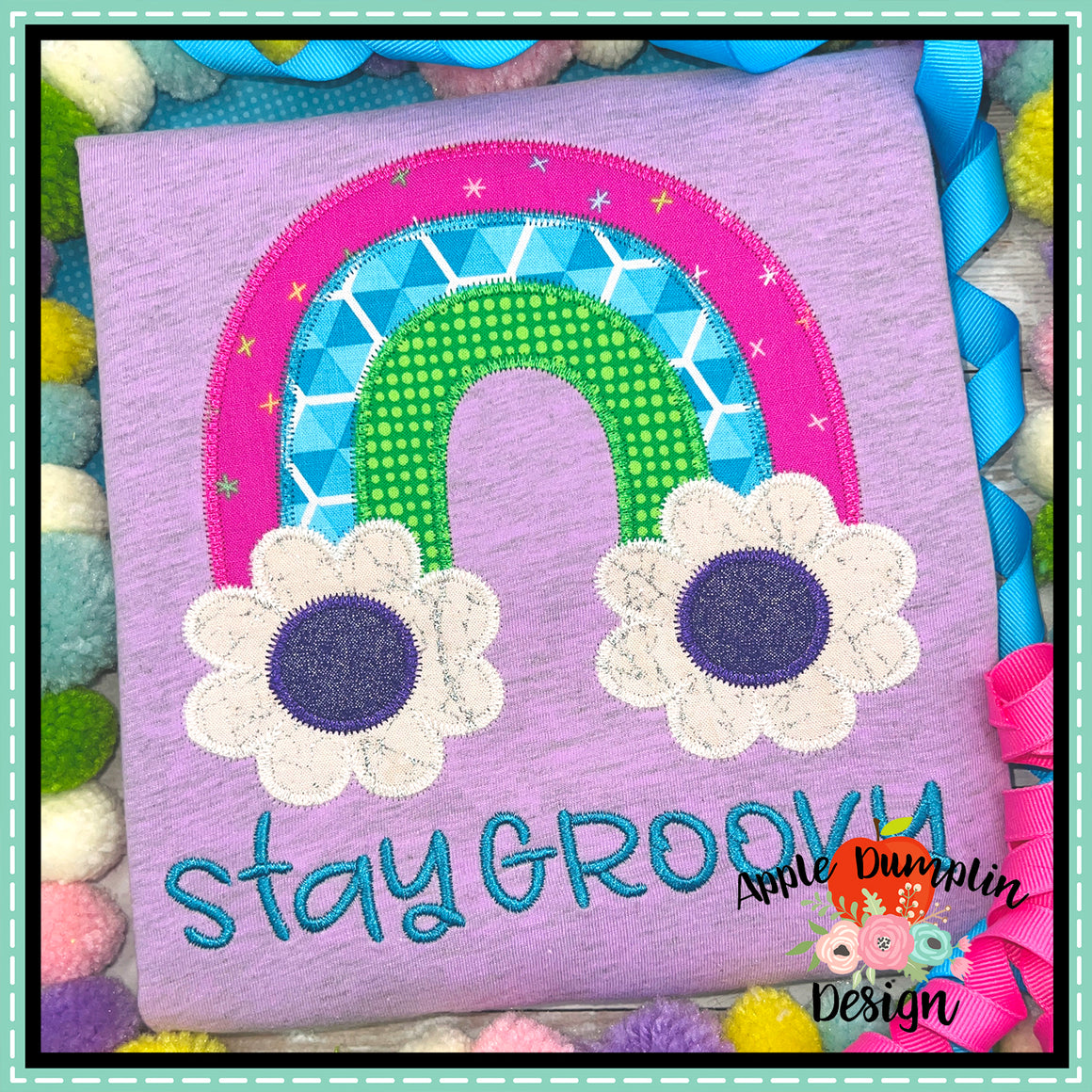 Apple Dumplin Design | Applique & Embroidery Designs | SVG & PNG Files