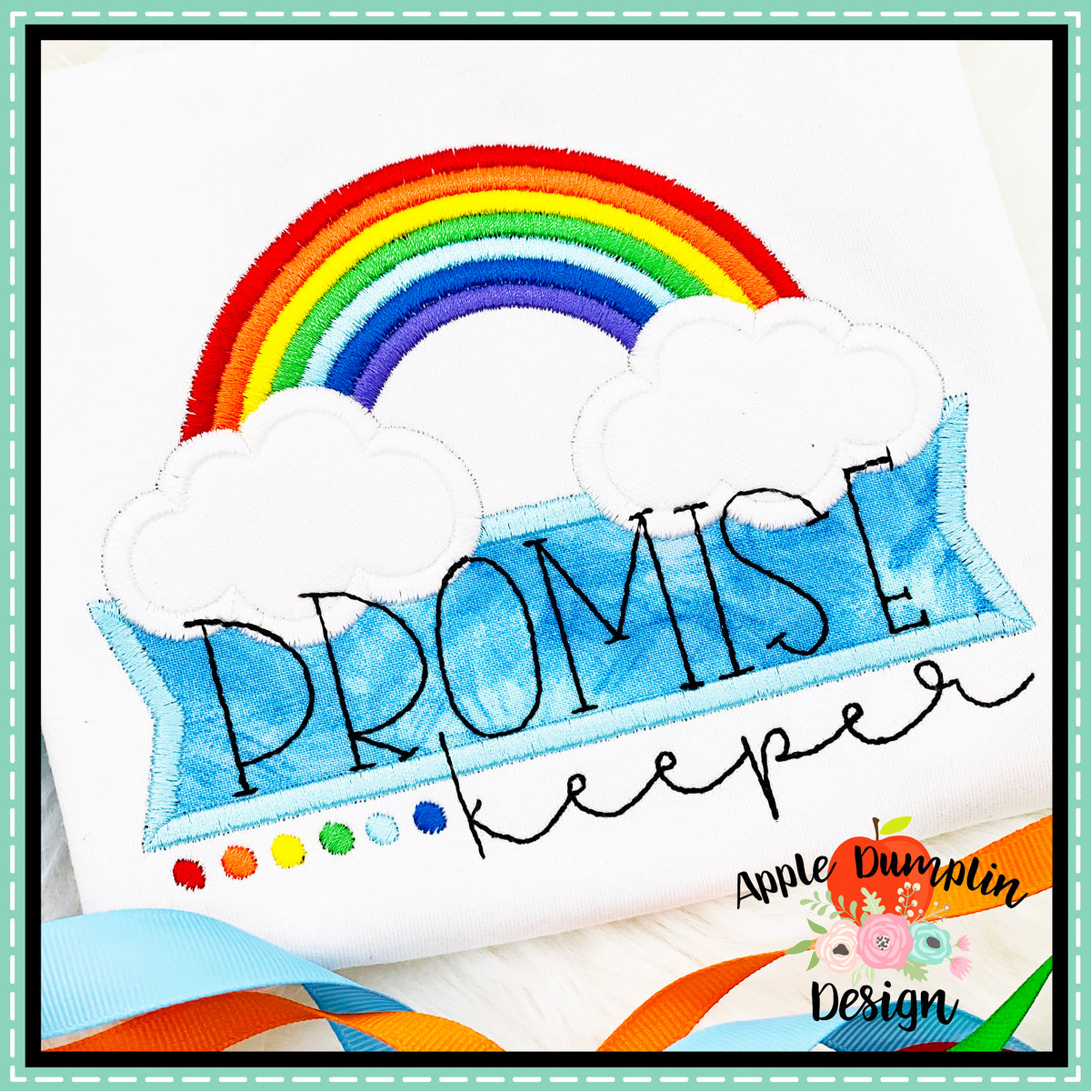 Promise Keeper Satin Applique Design – Apple Dumplin Design